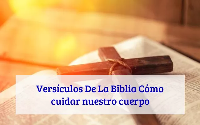 73 Versículos De La Biblia Cómo cuidar nuestro cuerpo